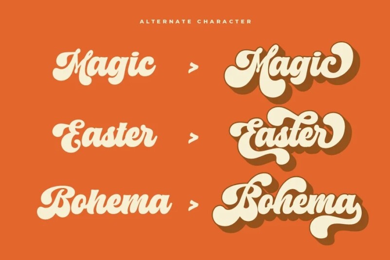 Chunky 3d Lettering Fonts