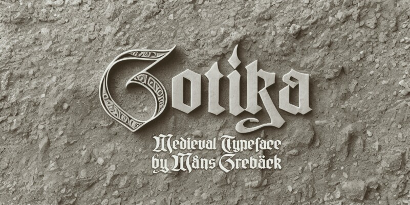 Gotika Ornament Font - Download Free Font