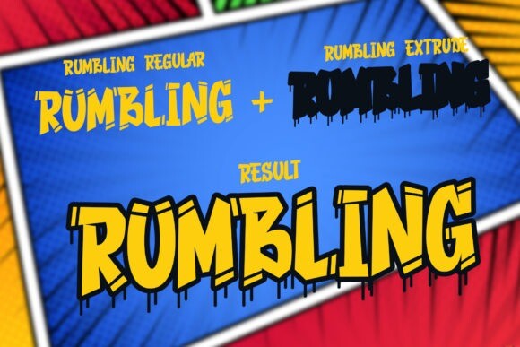 Rumbling Font - Download Free Font