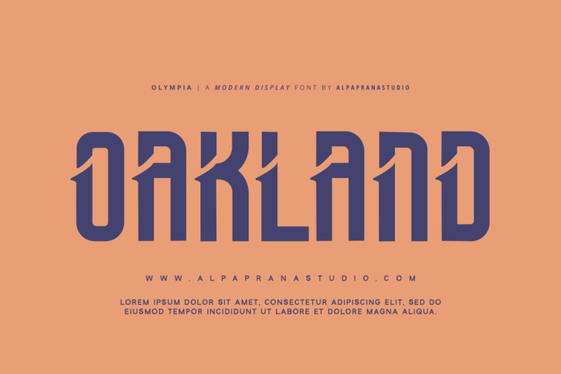 Olympia Font - Download Free Font
