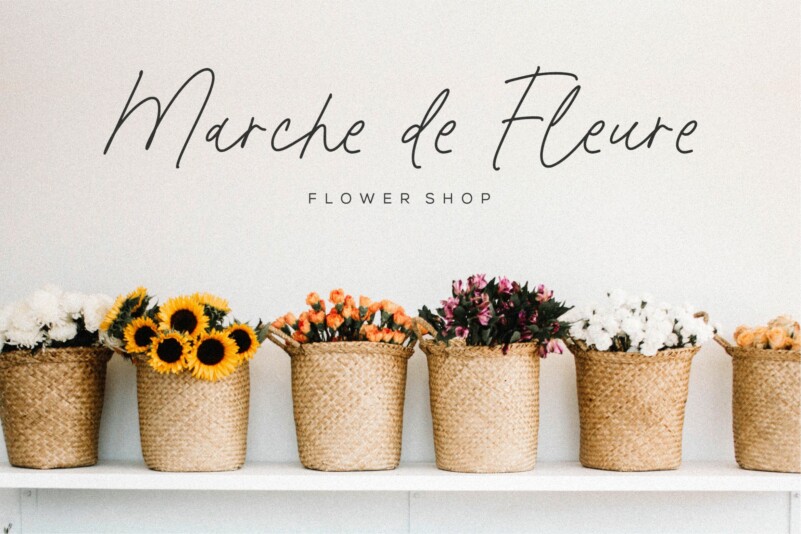 Floral Bouquet Font - Download Free Font