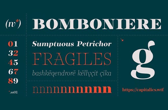 Bomboniere Font Family - Download Free Font