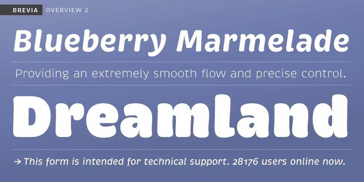 Brevia Font Family - Download Free Font