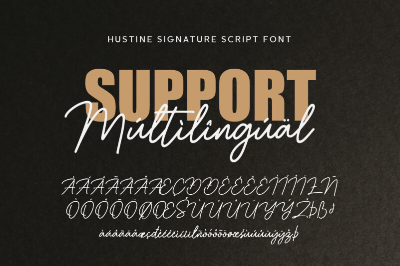Hustine Font - Download Free Font