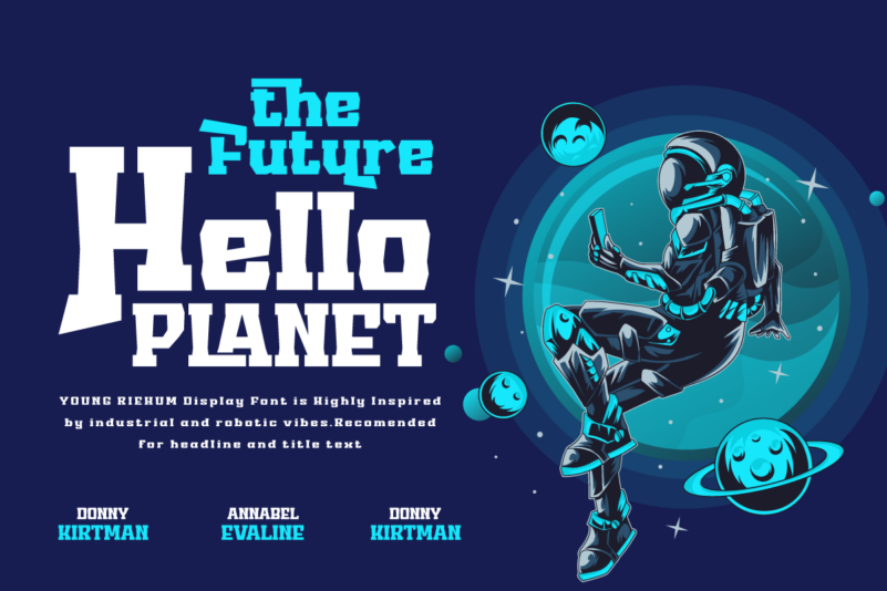 Young Riehum Font - Download Free Font