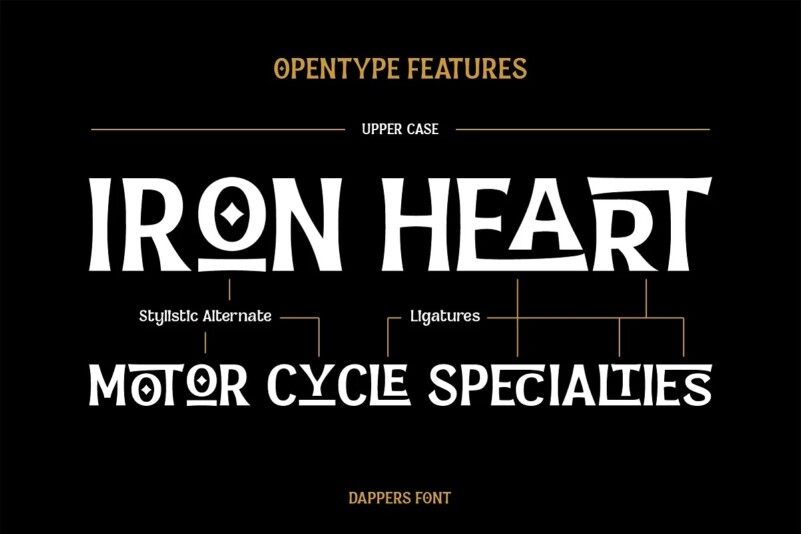 Dappers Font - Download Free Font