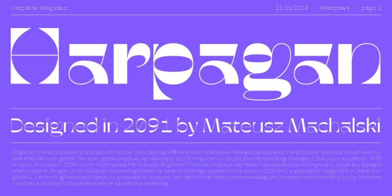 Harpagan Font Family - Download Free Font