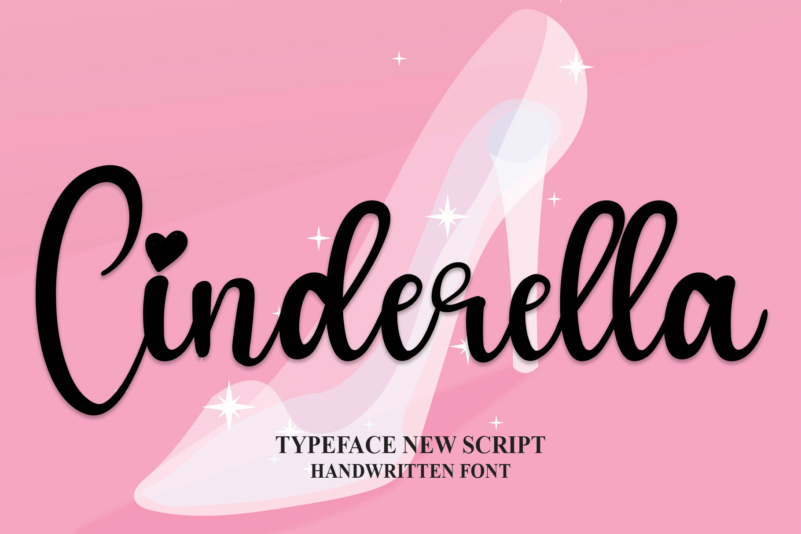 Cinderella Title Font