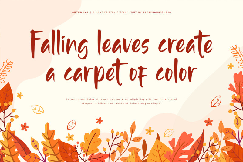 Autumnal Font - Download Free Font