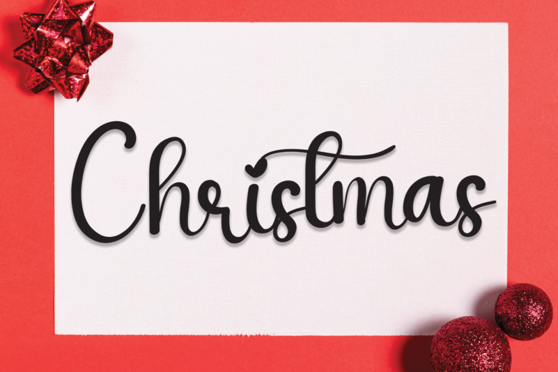 Coffee Christmas Font - Download Free Font