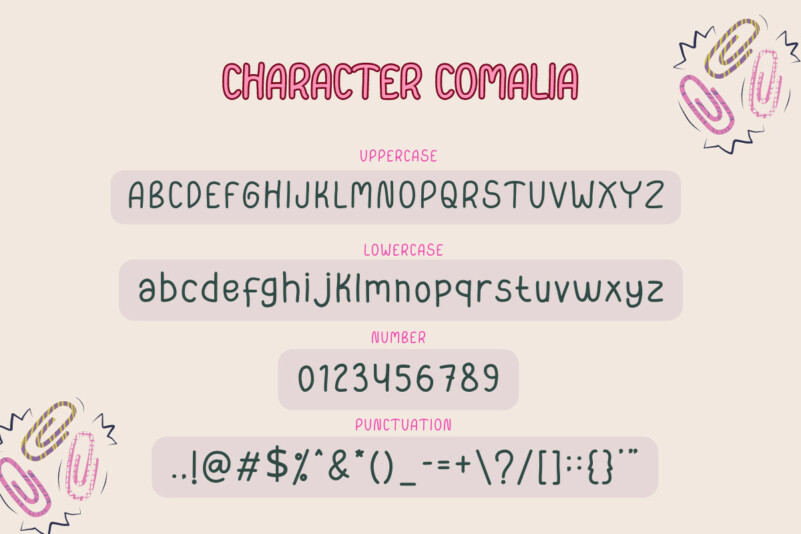 Comalia Display Font - Download Free Font