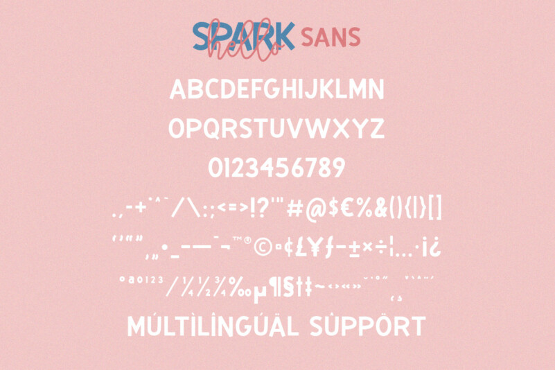 Hello Spark Font - Download Free Font