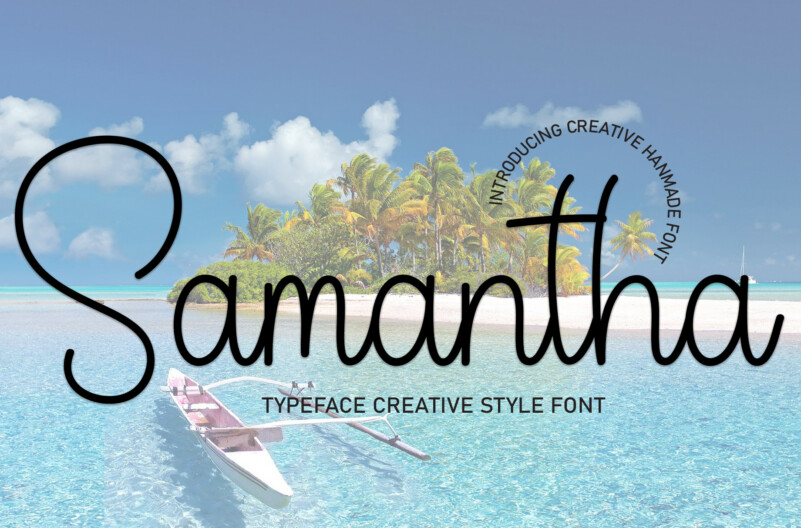 Samantha Script Font - Download Free Font