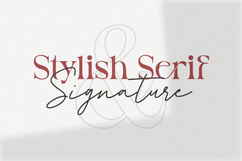 Balgen Elegant Font Duo - Download Free Font