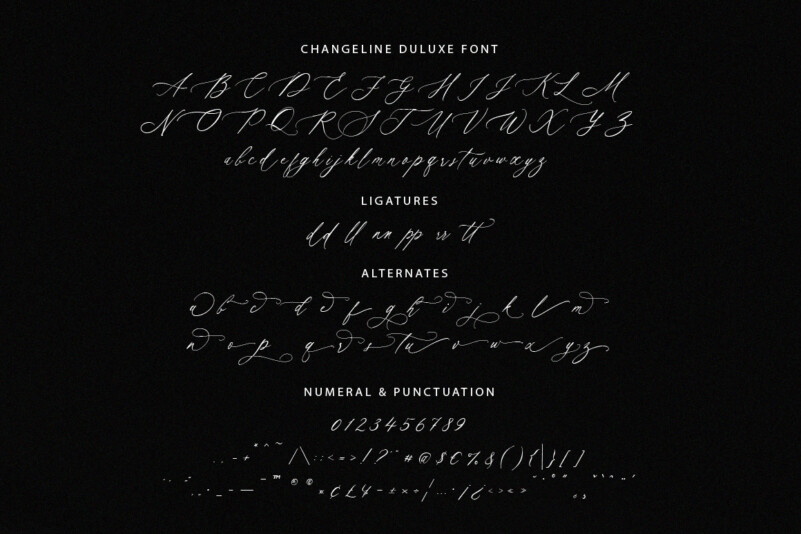 Changeline Duluxe Font - Download Free Font