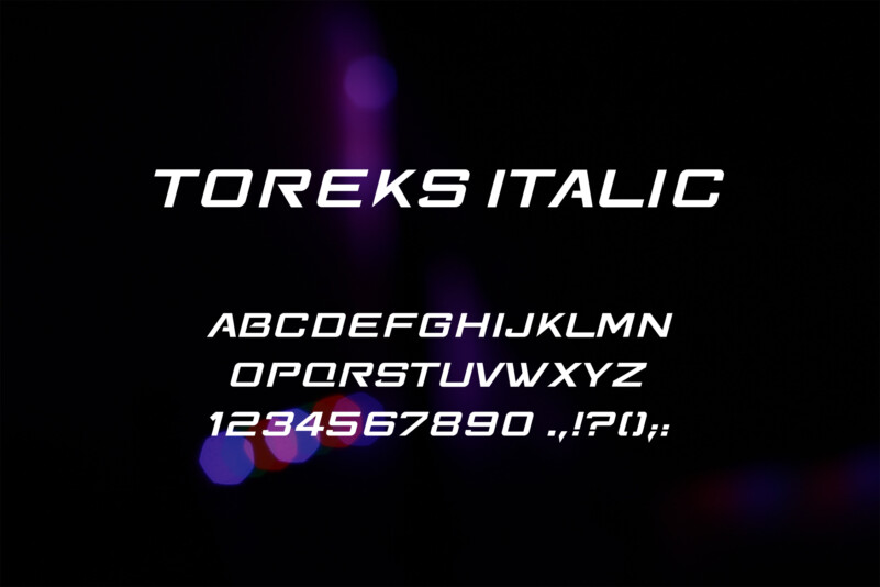 Toreks Typeface - Download Free Font