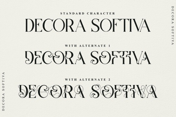Decora Softiva Font - Download Free Font