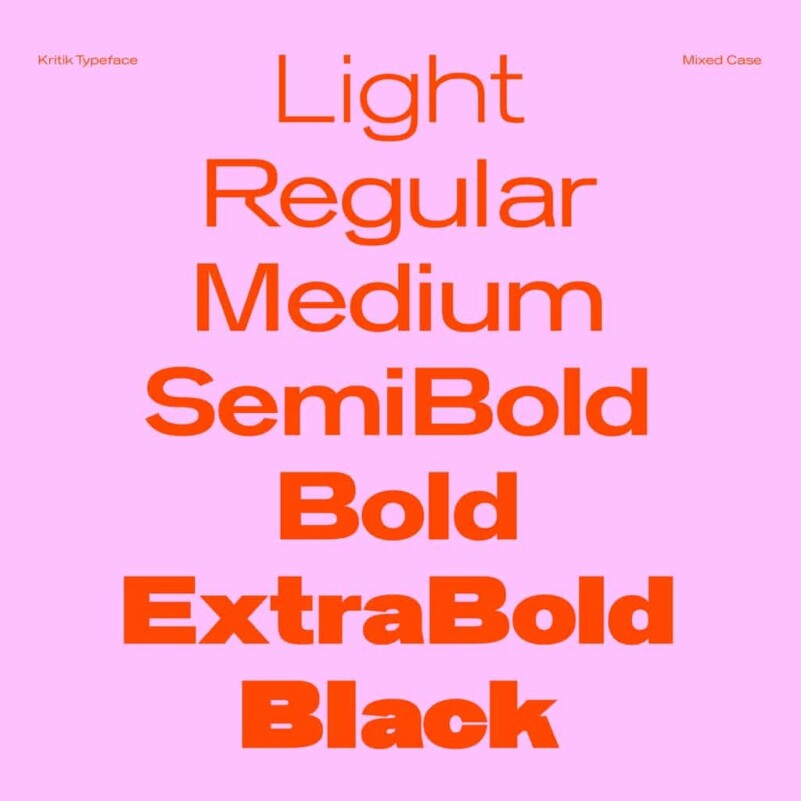 Kritik Font Family - Download Free Font