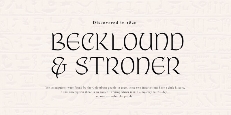 Middle Earth Font - Download Free Font