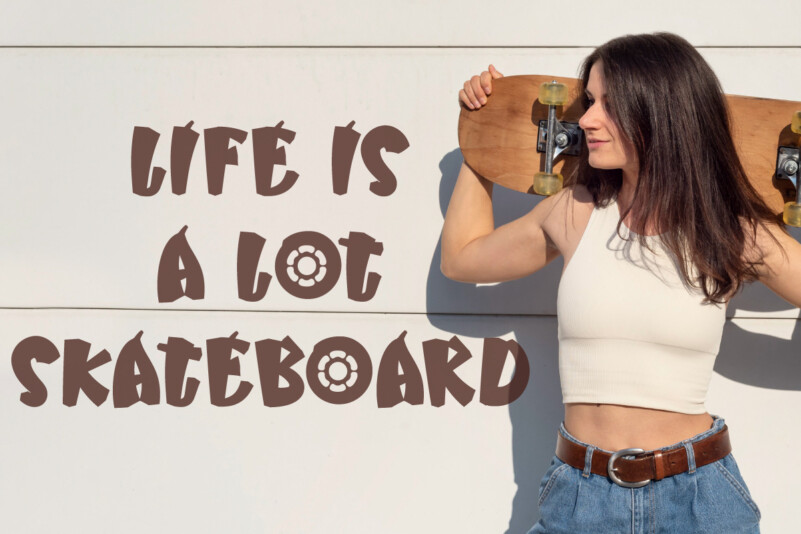 Skateboard Wheels Font - Download Free Font