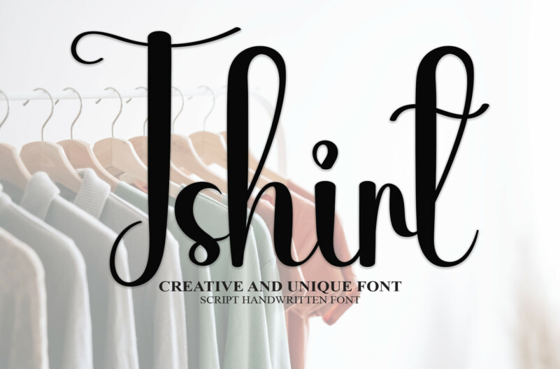 Tshirt Script Font - Download Free Font