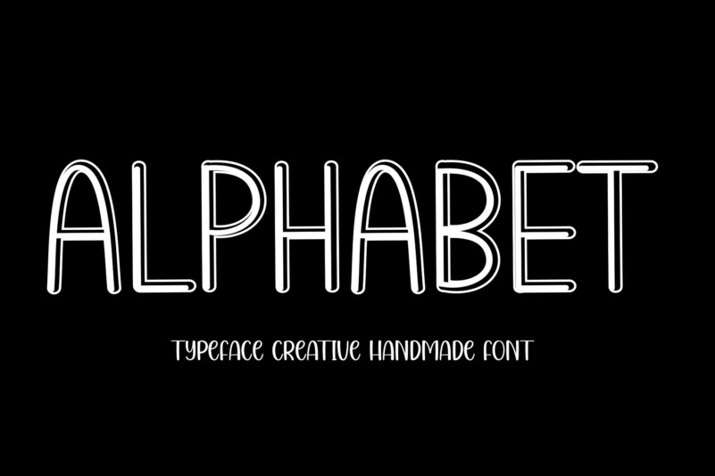 Alphabet Display Font - Download Free Font