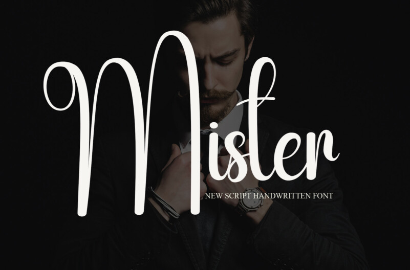Mister Script Font - Download Free Font