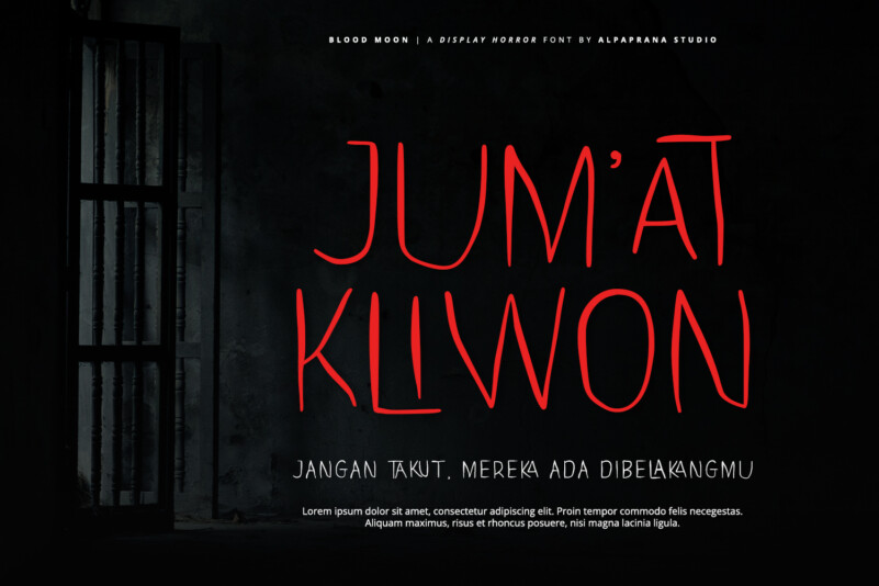 Blood Moon Font - Download Free Font