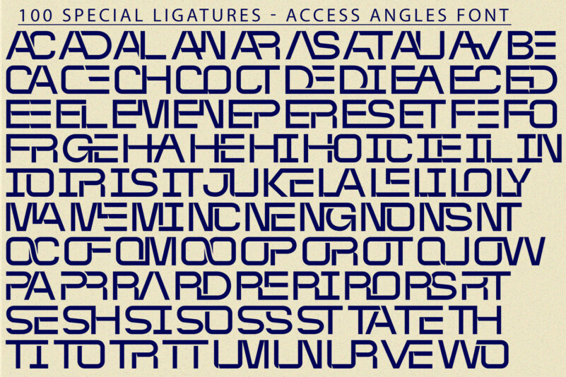 Access Angles Font - Download Free Font