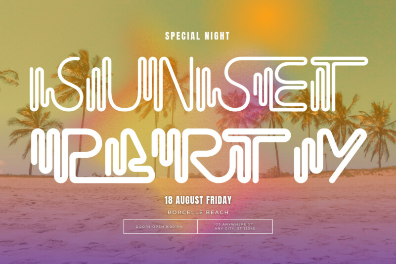 Neon Lamp Font - Download Free Font