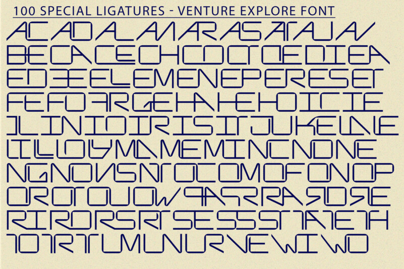 Venture Explore Font - Download Free Font