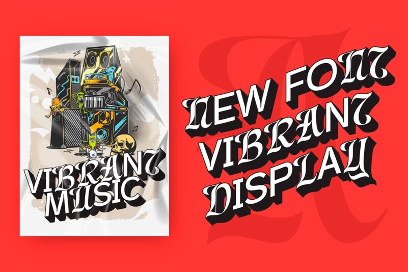 Vibrant Display Font - Download Free Font