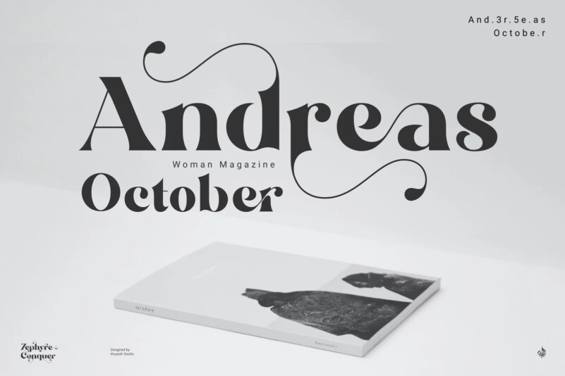 Zephyre Conquer Font - Download Free Font