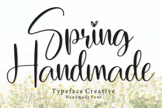 Spring Handmade Font - Download Free Font