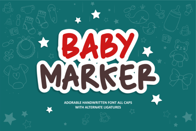 Baby Marker Font - Download Free Font
