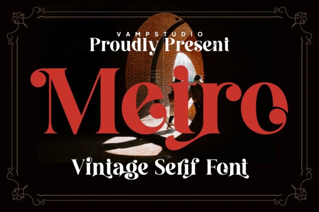 Metro Font - Download Free Font