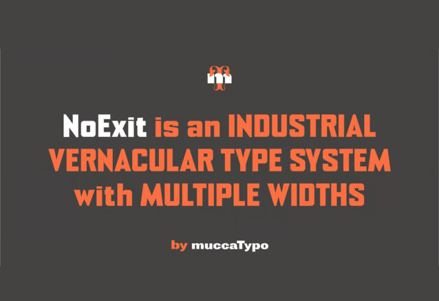 NoExit Font Family - Download Free Font