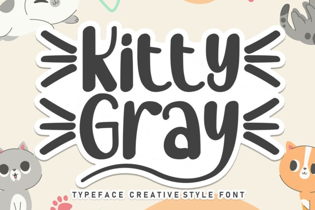 Kitty Gray Display Font - Download Free Font