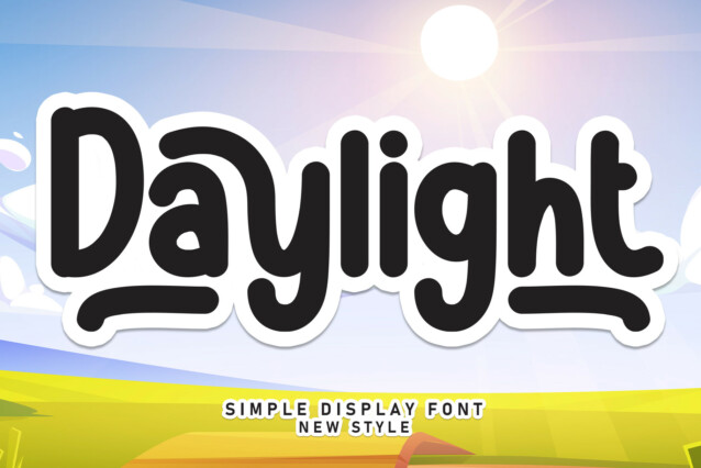 Daylight Display Typeface - Download Free Font