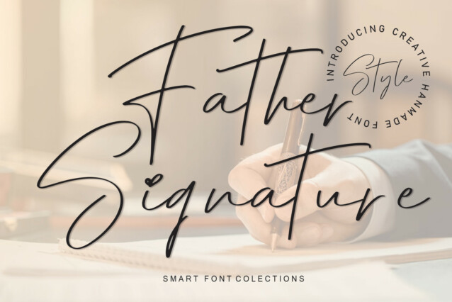 Father Signature Script Font - Download Free Font