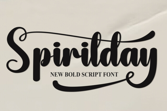 Spiritday Script Font - Download Free Font