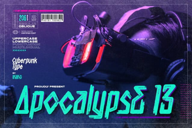 Apocalypse 13 Font - Download Free Font