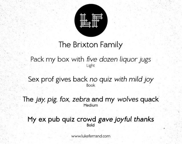 Brixton Font Family - Download Free Font