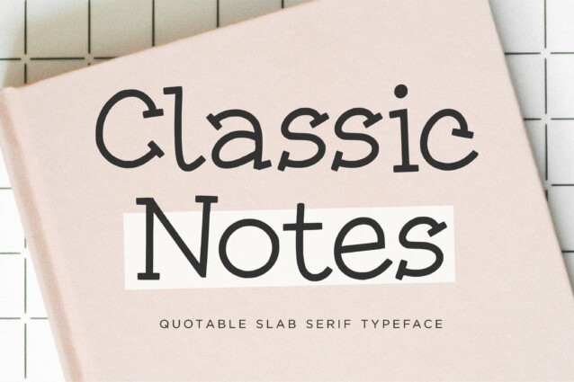 Classic Notes Font - Download Free Font