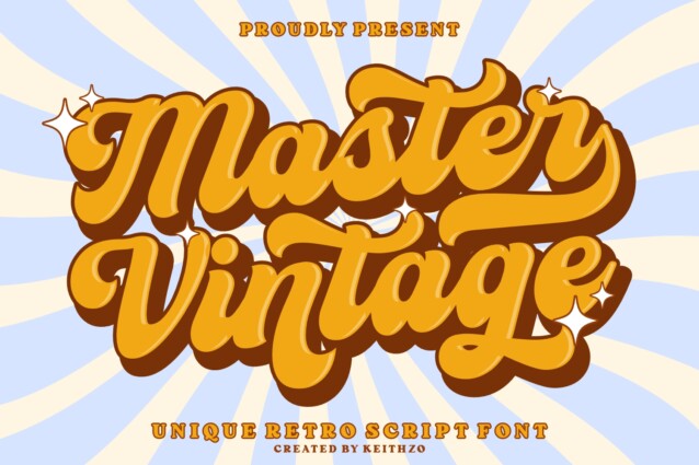 Master Vintage Font - Download Free Font