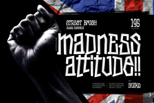Madness Attitude Font - Download Free Font