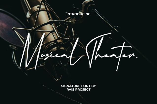 Musical Theater Font - Download Free Font