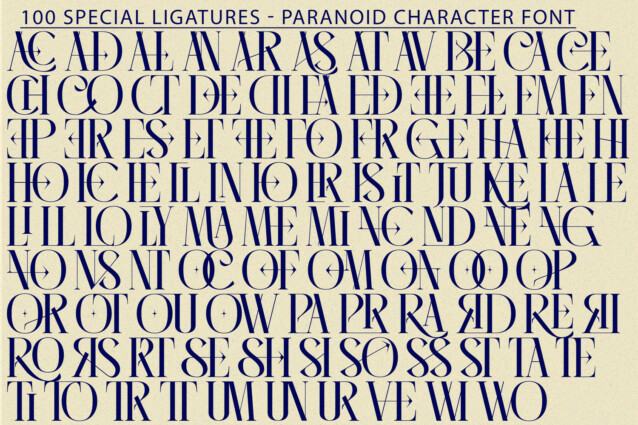Paranoid Character Font - Download Free Font