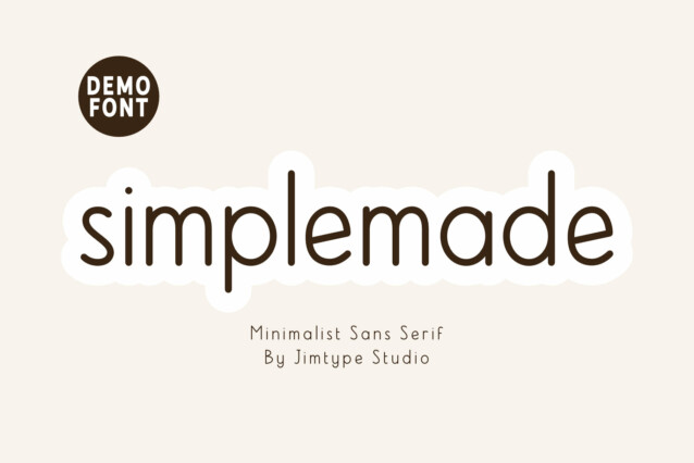 Simplemade Display Font - Download Free Font