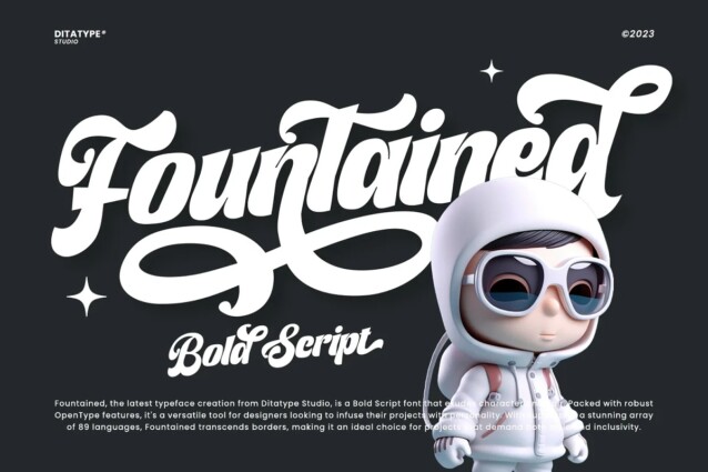 Fountained Font - Download Free Font